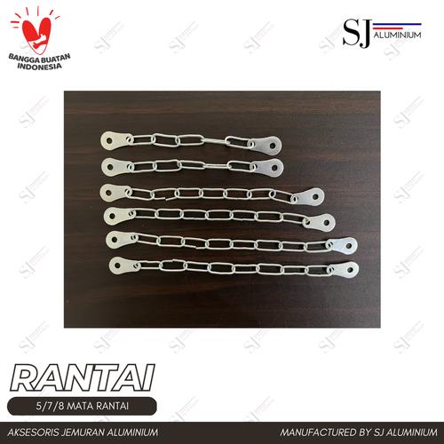 Jual Rantai / Tali Kain Penyangga Jemuran SJ Aluminium - Rantai 5 Mata ...