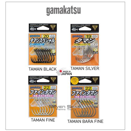 Jual Gamakatsu Taman Black Silver Fine Bara Hook Kail Pancing Japan - TAMAN BLACK, #16 - Jakarta ...