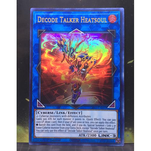 Jual Yugioh Decode Talker Heatsoul - GFP2 ultra rare - Jakarta Barat ...