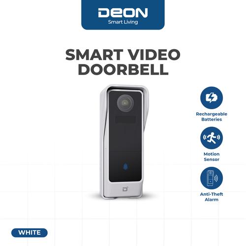 Promo DEON Smart Home Bel Rumah Wireless Bel Pintu Smart Video Door ...