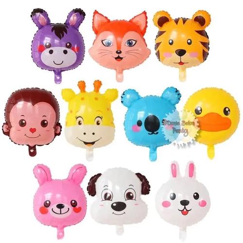Jual Balon Animal 18 inch / Balon Foil Kepala Hewan / Balon Kepala ...