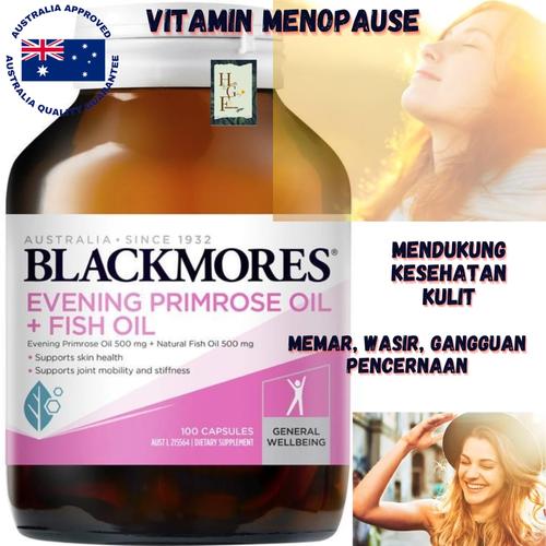 Jual Blackmores Evening Primrose Oil + Fish Oil 1000mg 100 Capsules ...