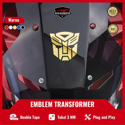 Jual EMBLEM TRANSFORMERS 3D LOGO TIMBUL KARAKTER TRANSFORMERS ...