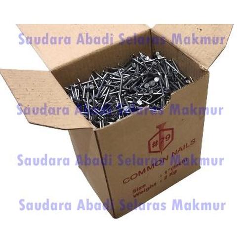 Jual Ready Stock Paku Triplek / Kayu Ukuran 1" / 2.5Cm Kemasan 2Kg ...