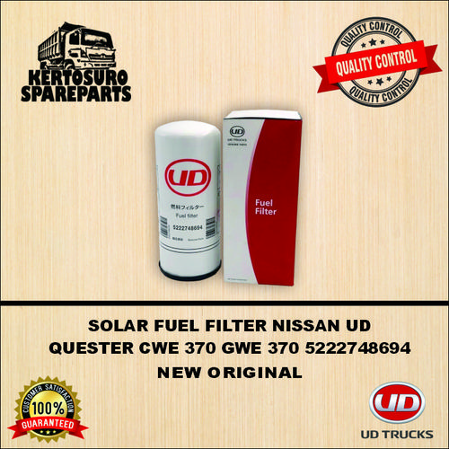 Jual SOLAR FUEL FILTER NISSAN UD QUESTER CWE 370 GWE 370 5222748694 ...