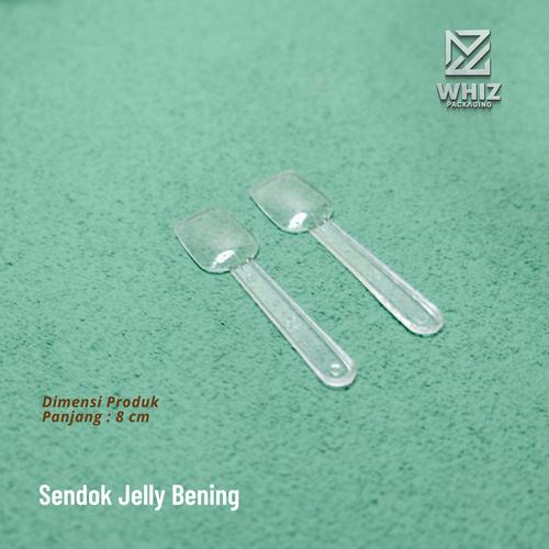 Promo Sendok Jelly Pudding Es Krim Agar Agar Bening Transparan Murah ...
