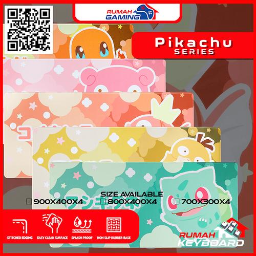 Jual PREMIUM DESKMAT - GAMING MOUSEPAD - POKEMON MONSTERS SERIES - PIKA-PIKA, 800 X 400 X 4 ...