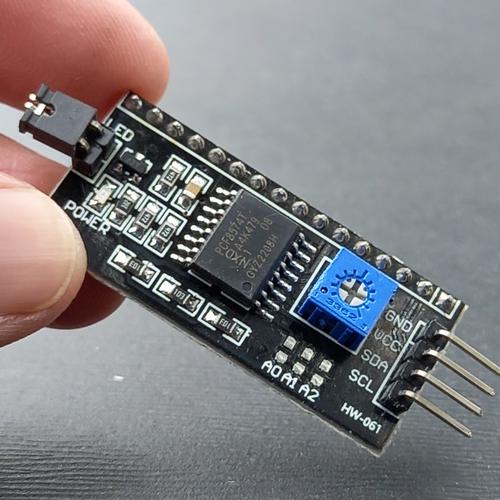 Jual HW-061 I2C to Serial LCD 16x2 20x2 Module Display PCF8574T - Kota ...
