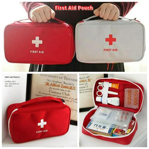 Jual Tas Obat Kotak Tempat P3K / First Aid Kit Bag Pouch Alat Medis ...