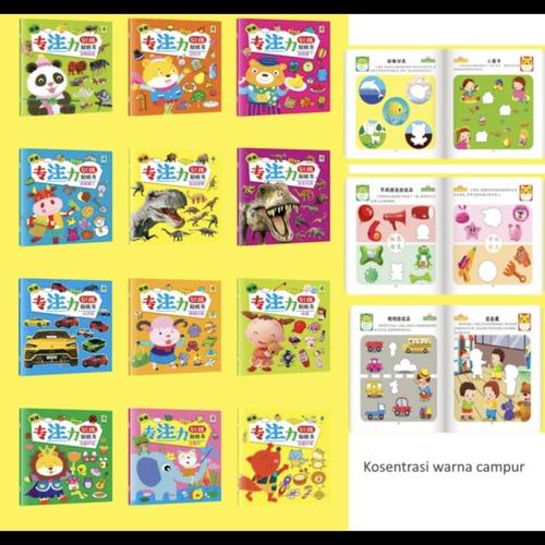 Jual Buku Aktivitas Anak/Activity Book/Sticker Book/Buku Stiker ...