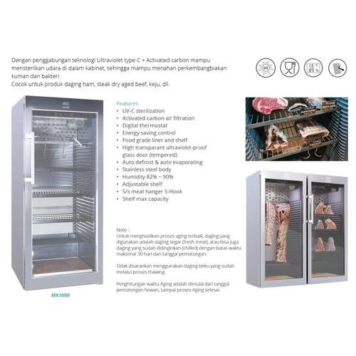 Jual Gea MX1000 Meat Ager Showcase Aging DagingSegar MX-1000 Mesin Dry ...