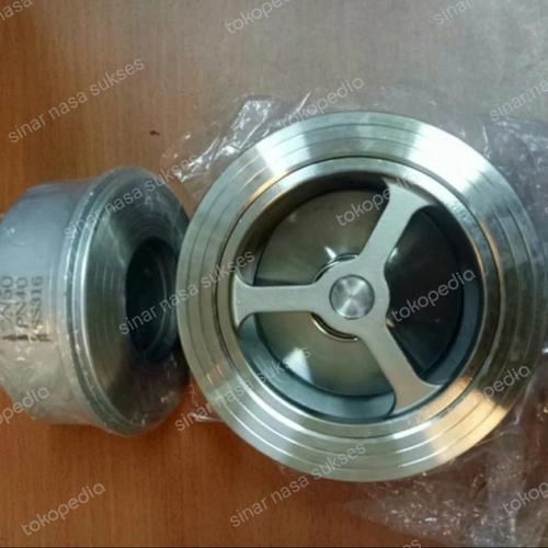 Jual Disco check valve ss316 PN40 ukuran 1" inch stainless - Jakarta ...