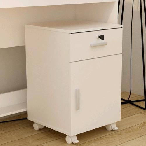 Jual Rak Mini Laci / Pedestal Meja - Aruna PD By Pira - White Pro Oak ...