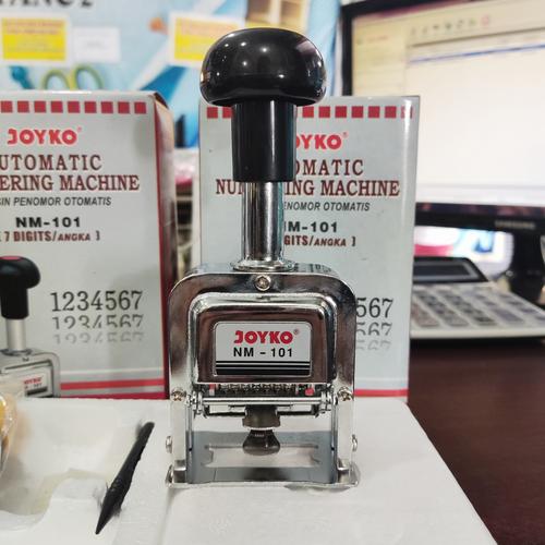 Jual Stempel Automatic Numbering Machine Nomorator NM-101 Joyko 7 ...