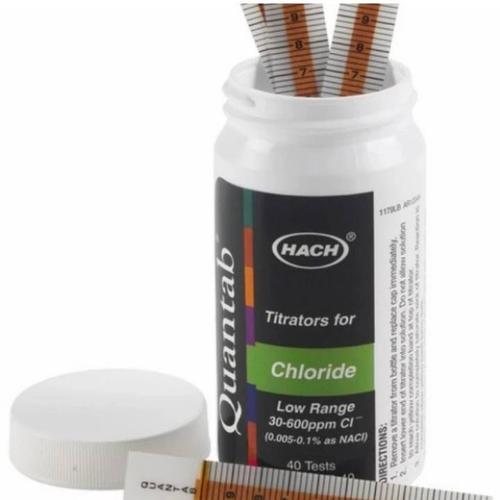 Jual Hach 2744940 Chloride Quantab Test Strip Low Range 30-600 mg/L ...