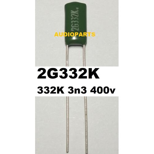 Jual Milar 400V 332 3N3 332K 2G332K Mylar Capacitor Kapasitor - Kota ...