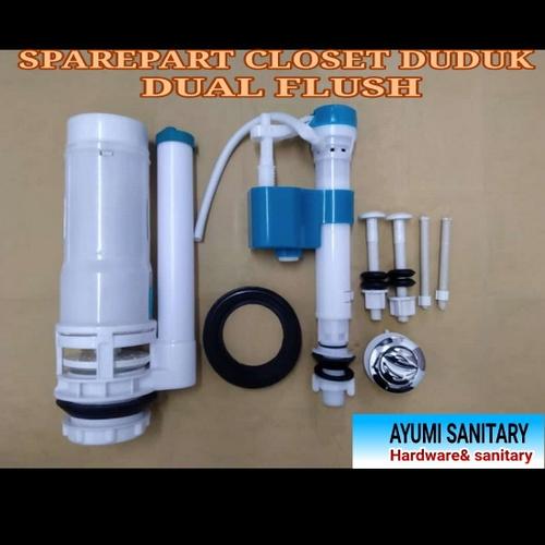 Jual Alat spare part closet duduk dual flush komplit - Kab. Tangerang ...
