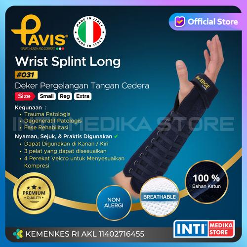 Promo PAVIS - Wrist Splint LONG 031 | Deker Pergelangan Tangan Cedera ...