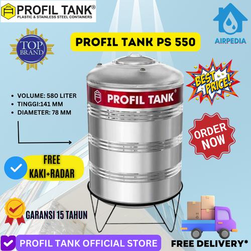 Jual Profil Tank Stainless PS 550 + Kaki - Toren Air Tangki Air Profil ...
