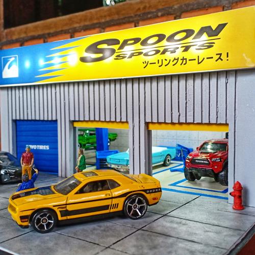 Jual SPOON SPORT GARAGE DIORAMA 1 : 64 - Kota Depok - SND Diecast ...