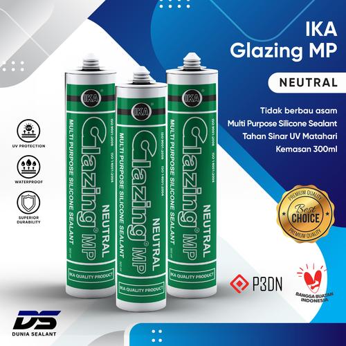 Jual Silicone Sealant Lem Kaca IKA Glazing MP 300ml Silikon Silen ...