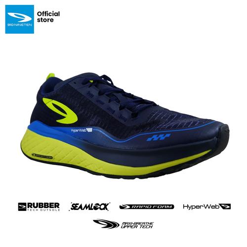 Jual 910 Nineten ULTRA EKIDEN Sepatu Lari - HITAM-IRIS/HIJAU NEON/BIRU ...