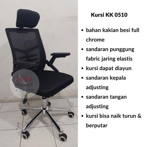 Jual Kursi Kerja Putar Kursi Jaring Kursi Kantor Hidrolik - KK-0510 - Kota Surabaya - Java ...
