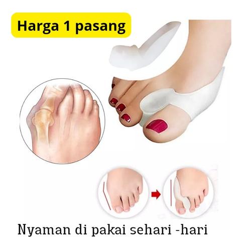 Promo Silicone Pad Toe Correction pemisah jari kaki jempol - Kab ...