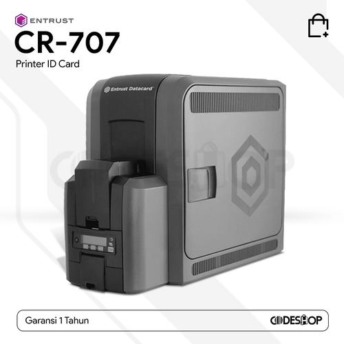 Promo Entrust CR707 ID Card Printer Cetak Kartu Retransfer 600dpi Cicil ...