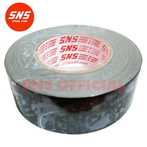Jual LAKBAN KAIN HITAM JUMBO / CLOTH TAPE HITAM JUMBO 2 INCH X 40 METER ...