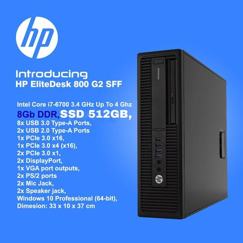 Jual PC HP CORE I7 RAM 16GB SSD 512Gb Garansi 1Tahun - Kota Semarang ...
