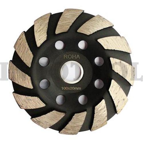 Jual MATA GERINDA POLES BETON 4 INCH / DIAMOND CUP WHEEL 4" ROHA - Kota ...