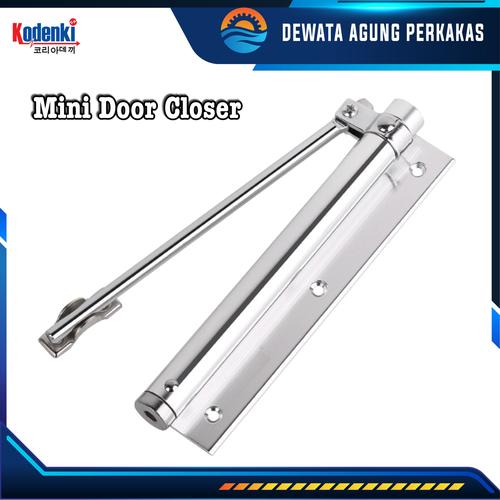 Jual Door Closer Mini Penutup Pintu Otomatis Engsel Koboi Hidden Door ...