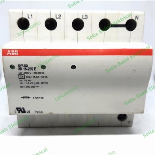 Jual Penangkal petir Surge Arrester ABB OVR SO 3N 15-255 E - Jakarta ...