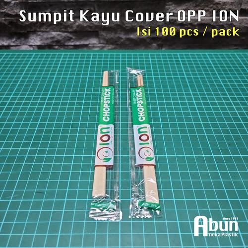 Promo Sumpit Kayu Genroku ION Cover Isi 100pcs - Cover OPP - Jakarta ...