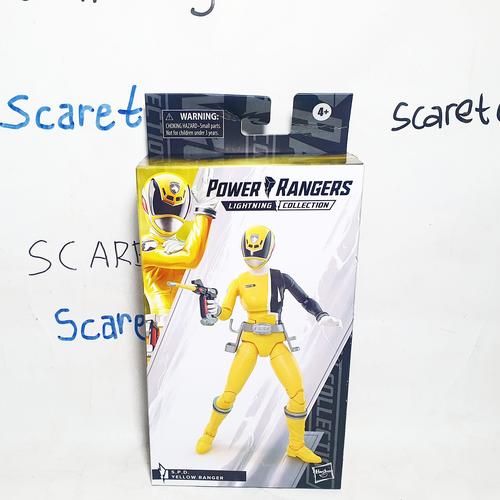 Jual Lightning Collection Power Rangers spd yellow ranger kuning ...
