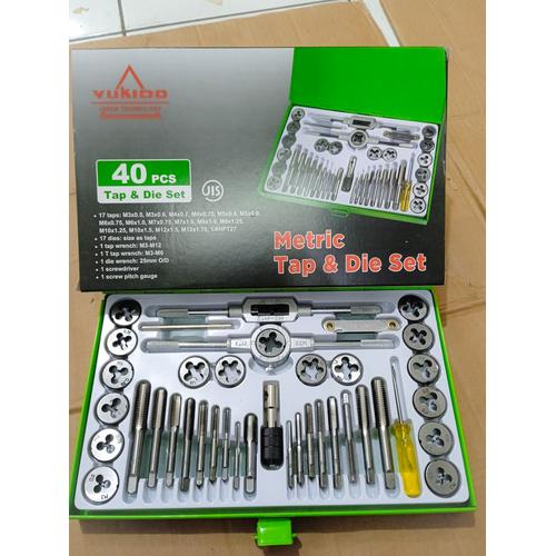Jual HAND Tap Die Set Alat Snai dan Tap Ulir Dart Mur Baut Alat Senai ...
