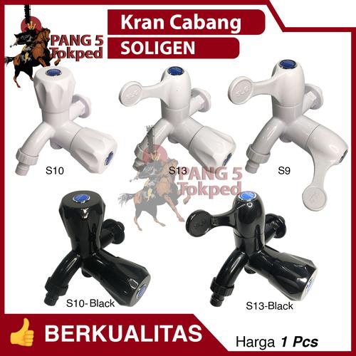 Jual Kran Cabang PVC Shower Soligen Keran Double Plastik Kran Shower ...