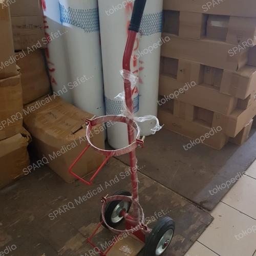 Jual Trolley CO2 Merah Cocok untuk ukuran Tabung CO2 7/9/12 KG ...