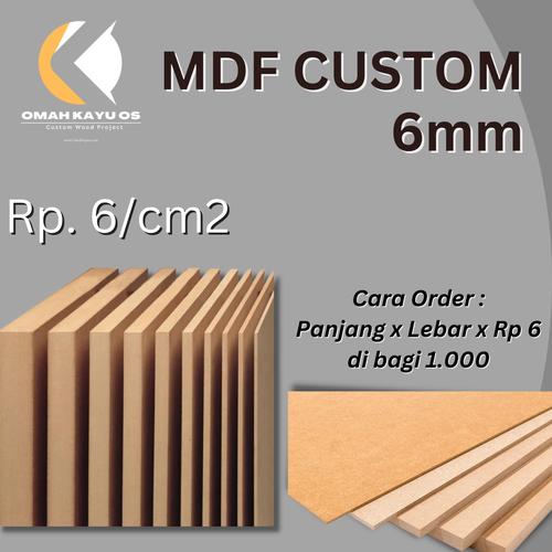 Jual Papan MDF Coklat 6mm Potongan Custom - Kota Tangerang - Omah kayu ...