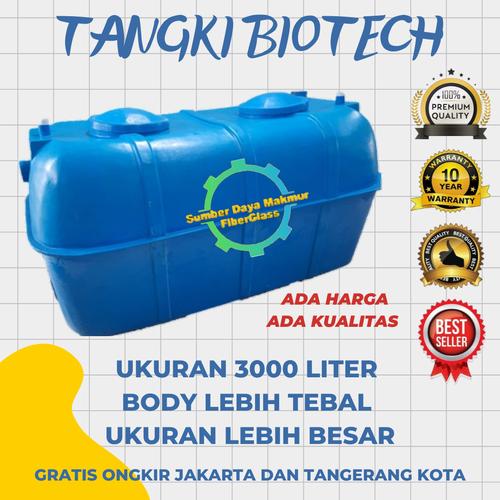 Jual septic tank biotech, biotek, biofill, biofilter 3000 liter ...