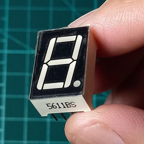 Jual 7 Segment 5611BS Common Anode 0.56" inch Merah Red Led 1pcs - Kota ...