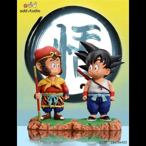 Jual DP PRE-ORDER RESIN STATUE Odd studio - Sun Go Kong & Kid Goku ...