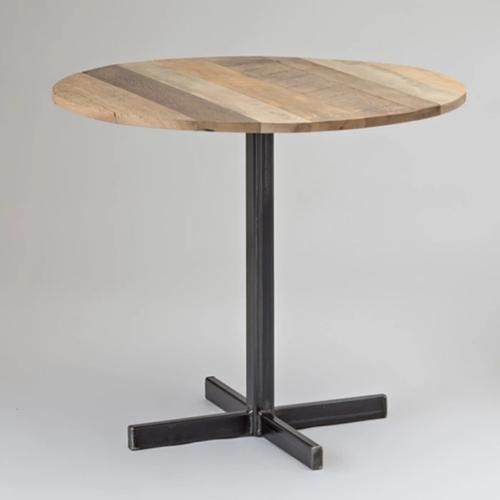 Jual Meja Bulat Kayu Mahoni / Meja Outdoor Bulat / Meja Taman Bulat ...