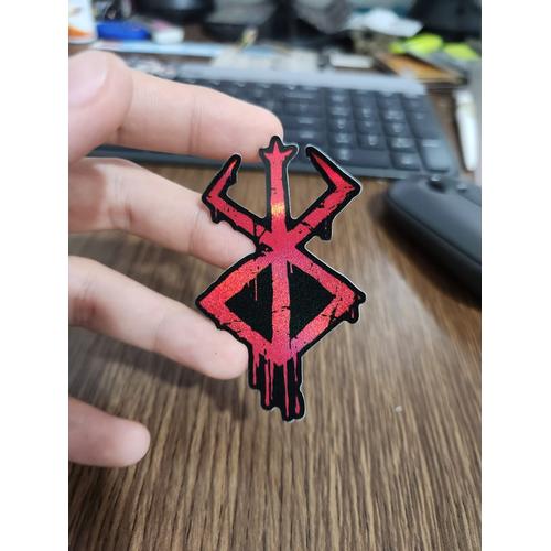 Jual Sticker Hologram Anime Besar - PSH1500 - Berserk - Logo - Jakarta ...