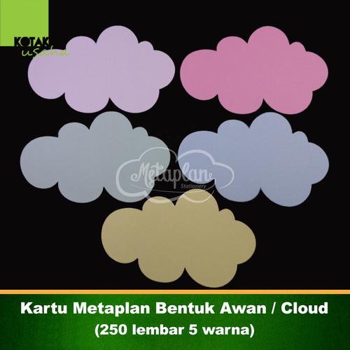 Jual Kartu Metaplan Bentuk Awan (250 lembar 5 warna) - Kota Depok ...