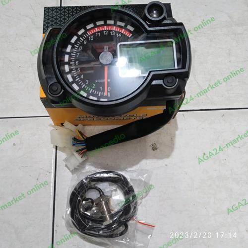 Jual SPEEDOMETER DIGITAL KOSO MODEL RX2N UNIVERSAL CUSTOM - Jakarta ...