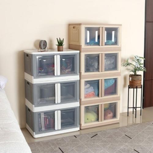 Jual Container Box Lipat Laci Lemari Susun Olymplast Folding Storage ...