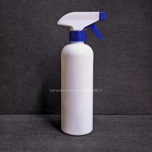 Jual Botol Spray 500ml Putih Glossy / Botol Kispray 500 Ml Tutup Putih ...