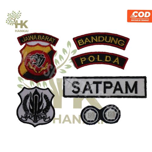 Jual ATRIBUT SERAGAM PDHL/PDL SECURITY SATPAM POLDA JAWA BARAT BANDUNG ...